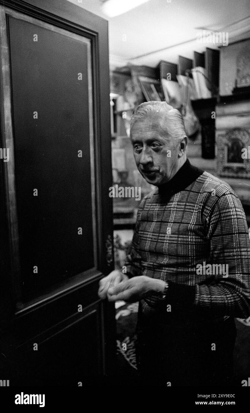 Argentine painter and collector Clemente Lococo Jr.at his home in ...