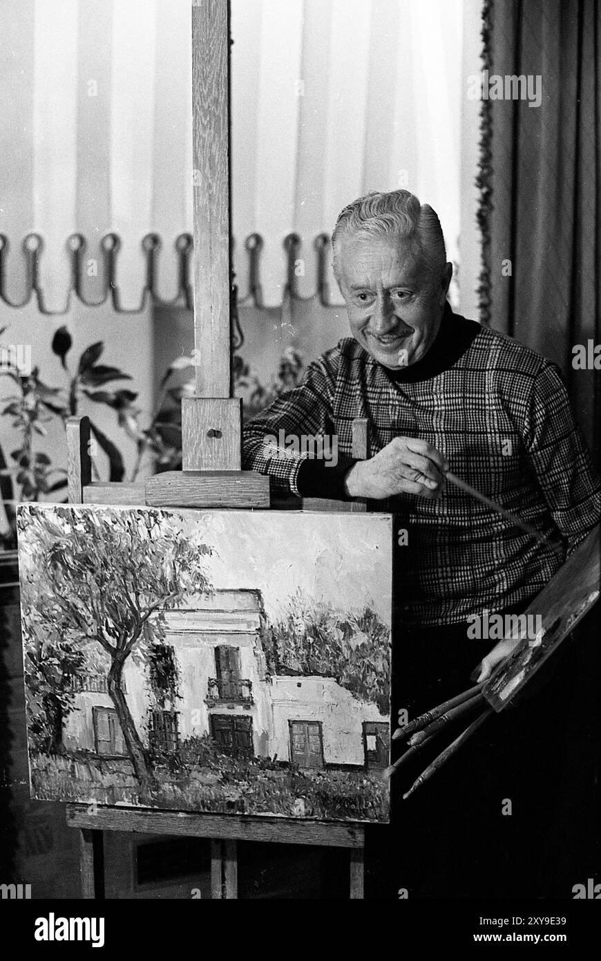 Argentine painter and collector Clemente Lococo Jr.at his home in ...