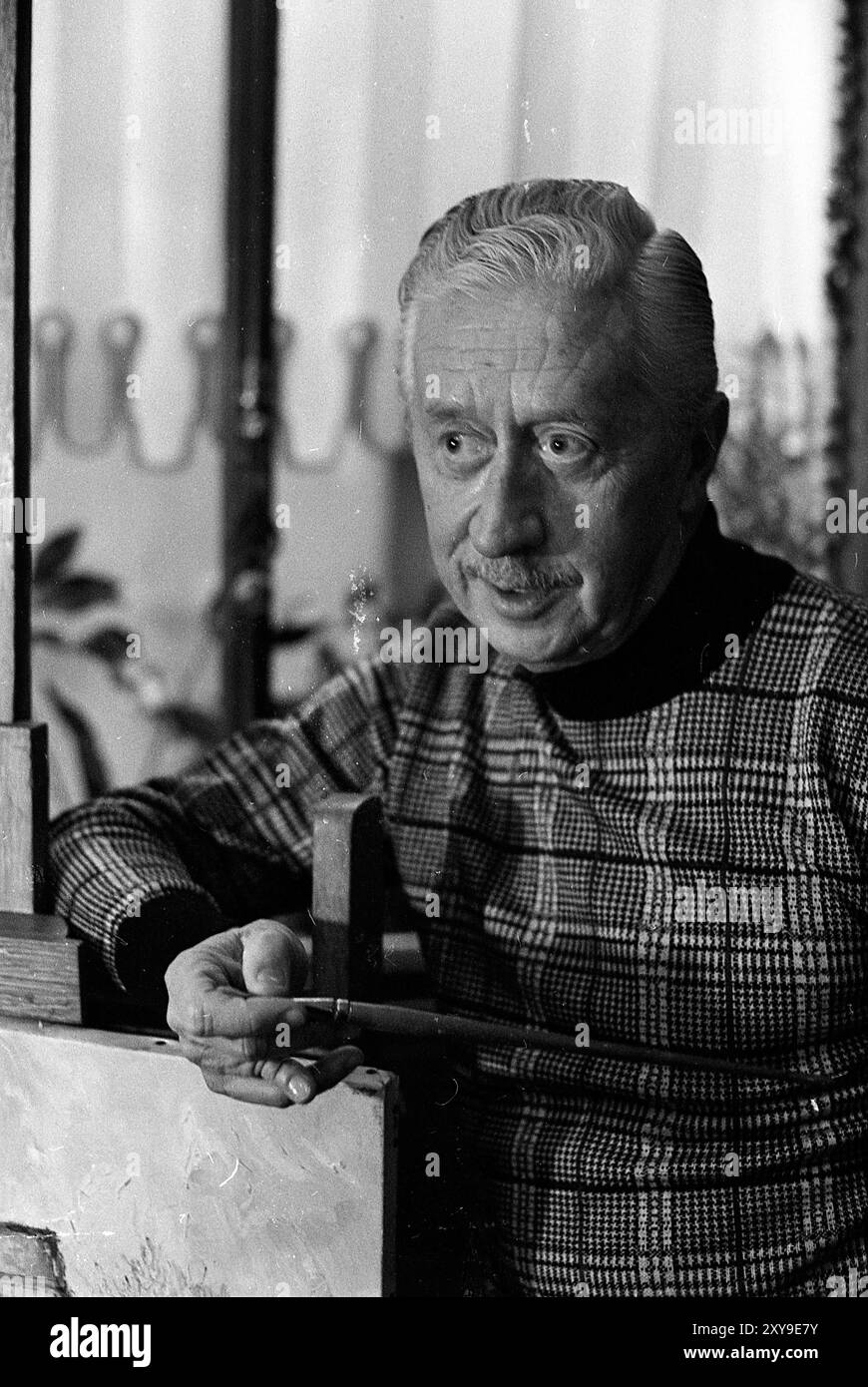 Argentine painter and collector Clemente Lococo Jr.at his home in ...