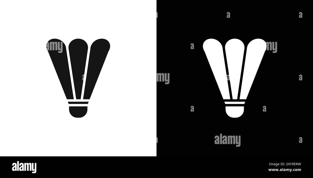 Badminton icon Black and White Stock Photos & Images - Alamy