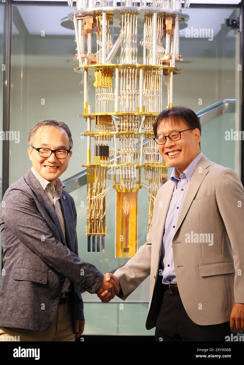 Kawasaki, Japan. 28th Aug, 2024. Osaka University graduate school of ...