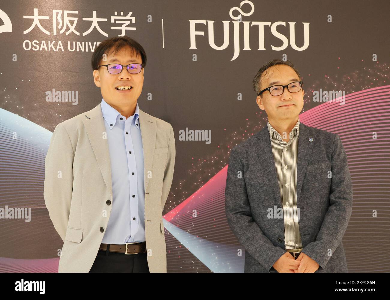 Kawasaki, Japan. 28th Aug, 2024. Osaka University graduate school of engineering science ...