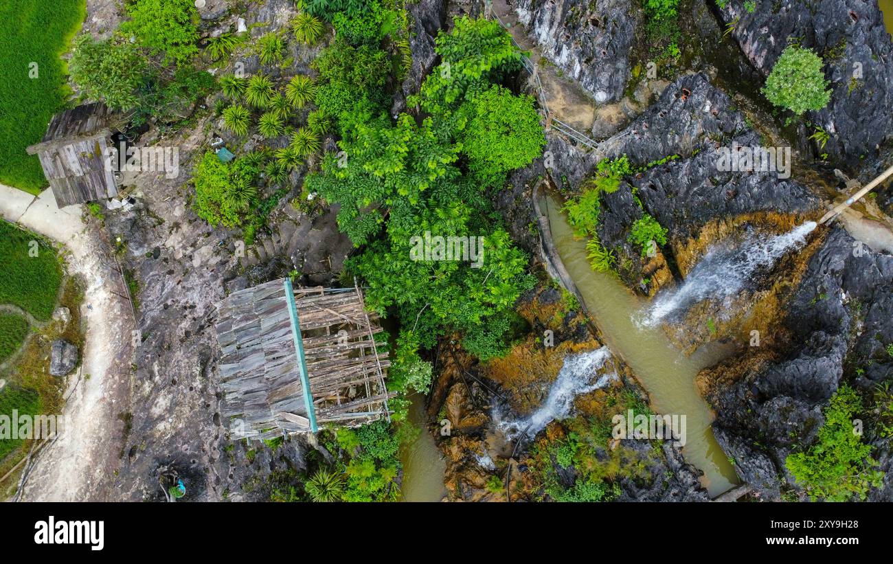 Rice terraces and their irrigation system in the mountains of Sa Pa ...