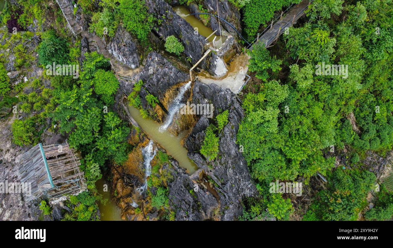 Rice terraces and their irrigation system in the mountains of Sa Pa ...