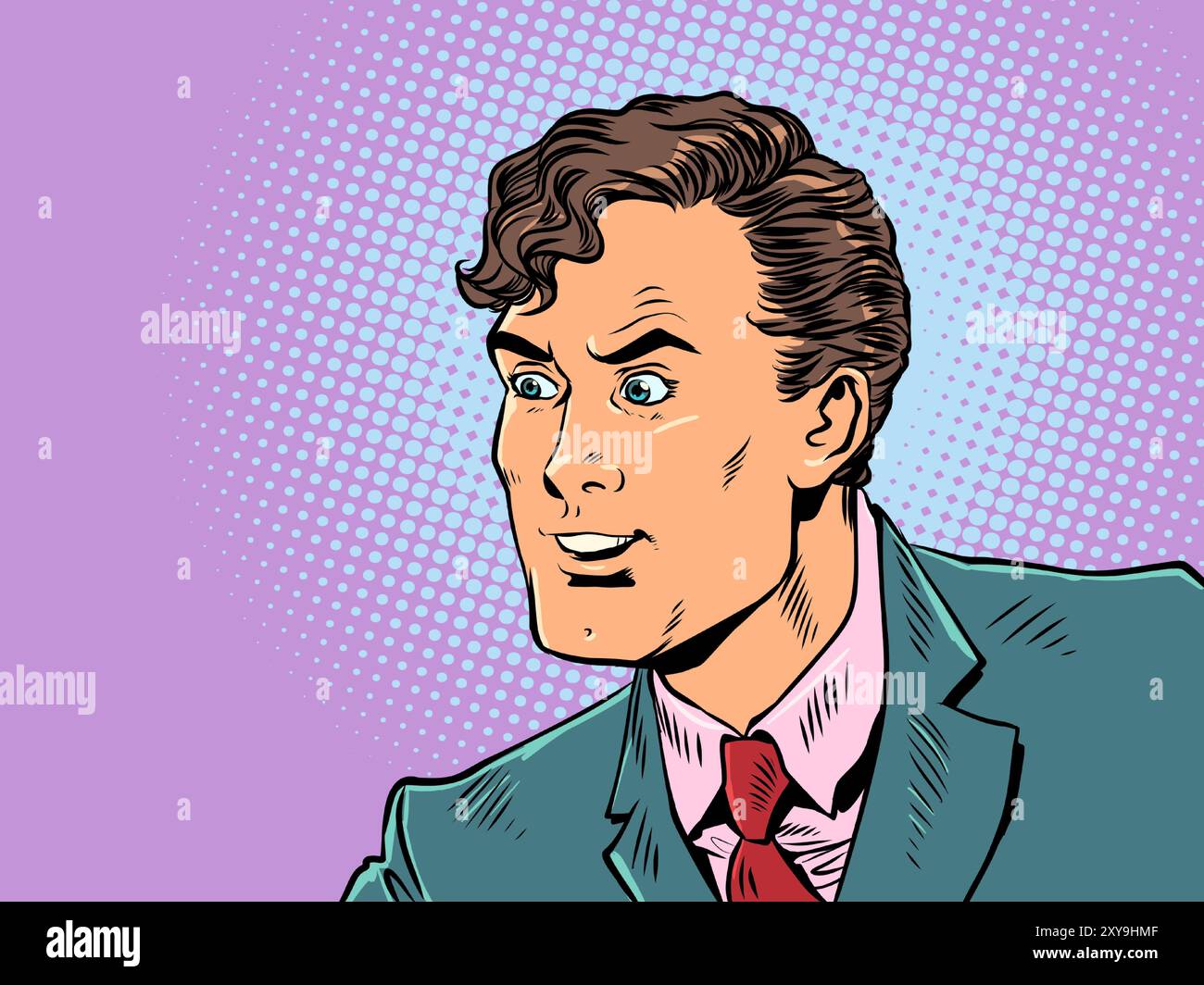 Surprised man in tuxedo Stock Vector Images - Alamy
