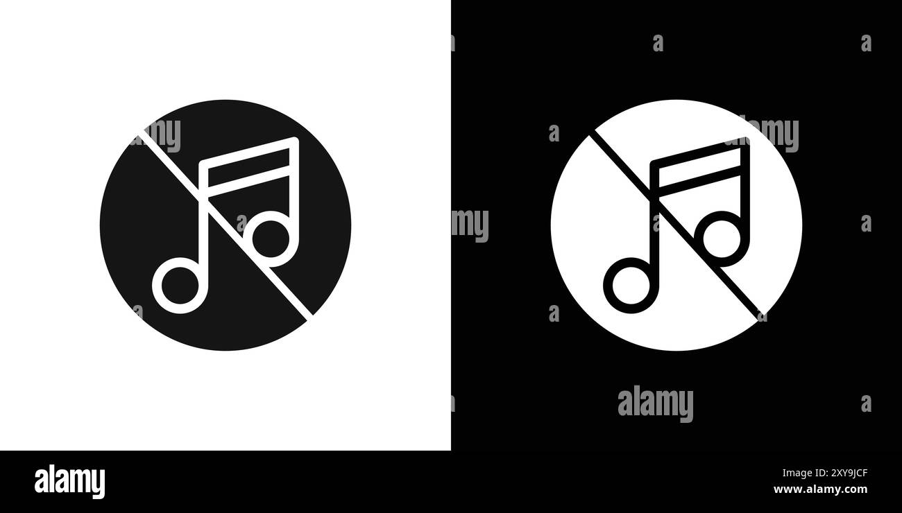 Warning sign attention music hi-res stock photography and images - Alamy