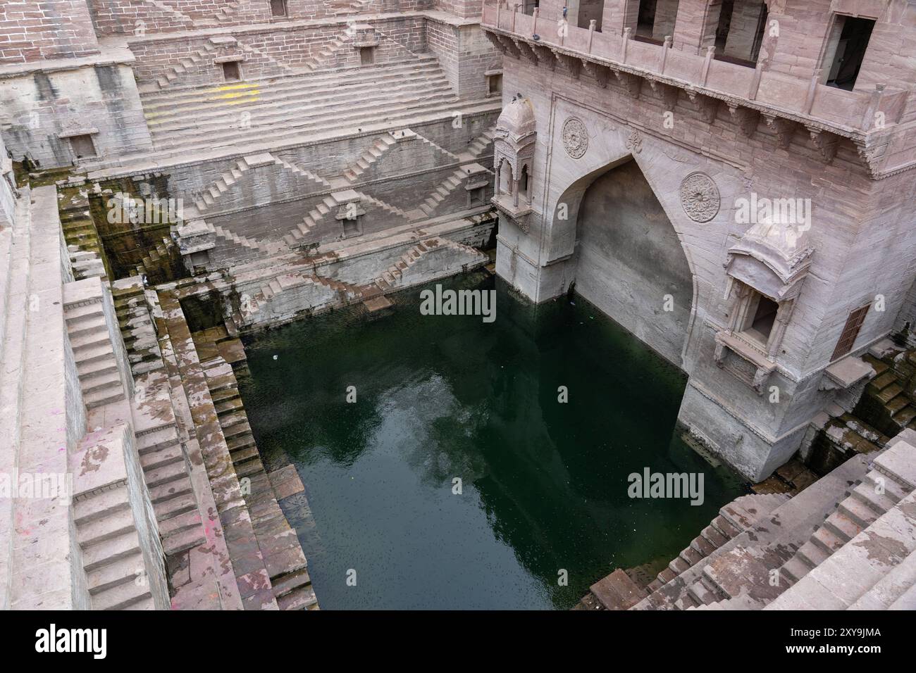 Stepwell Toorji Ka Jhalra in Jodhpur, India Stock Photo - Alamy