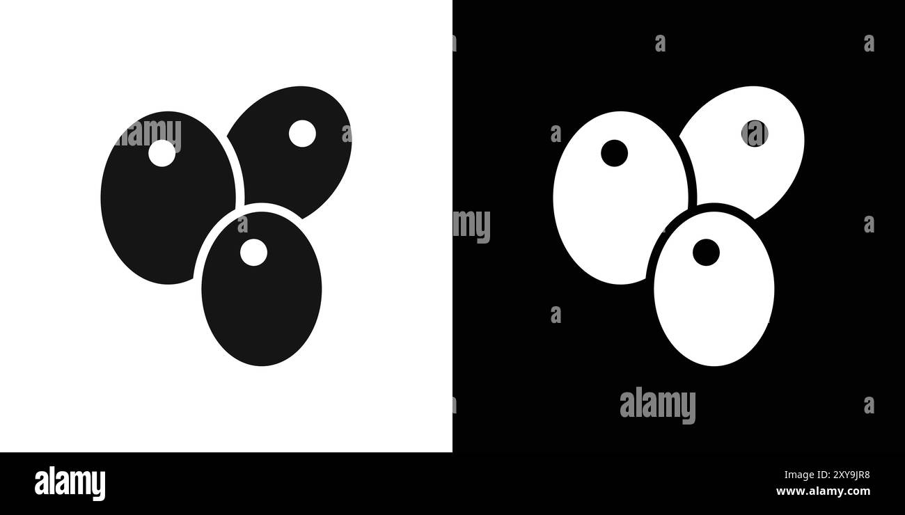 Nance icon logo sign vector outline in black and white color Stock ...