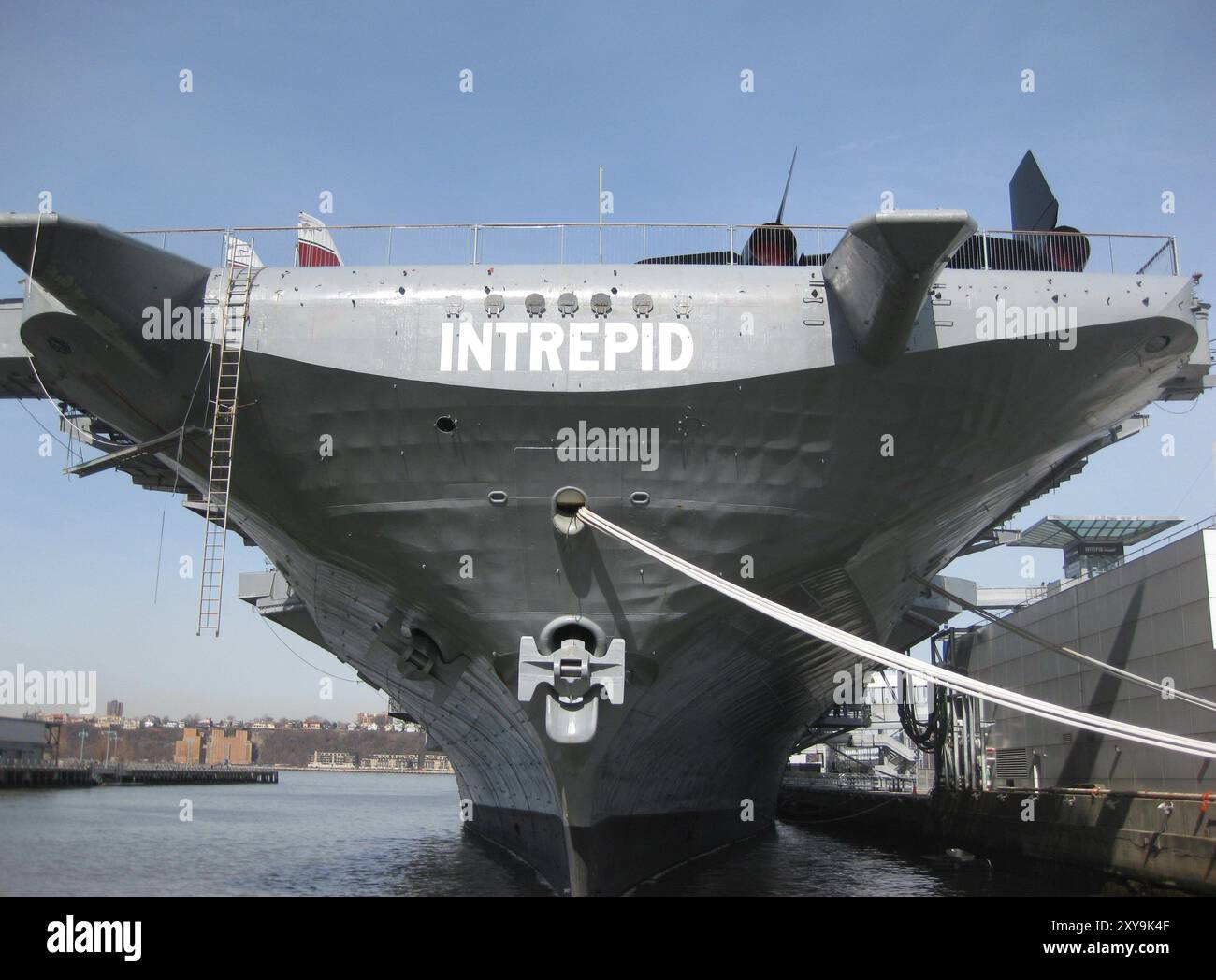 USS Intrepid Historic Aircraft Carrier, Manhattan Stock Photo - Alamy