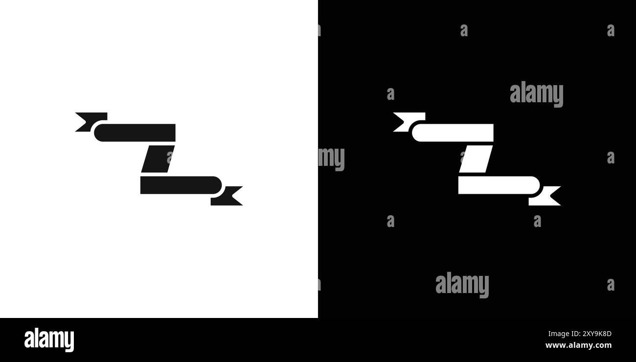 Sash icon logo sign vector outline in black and white color Stock ...