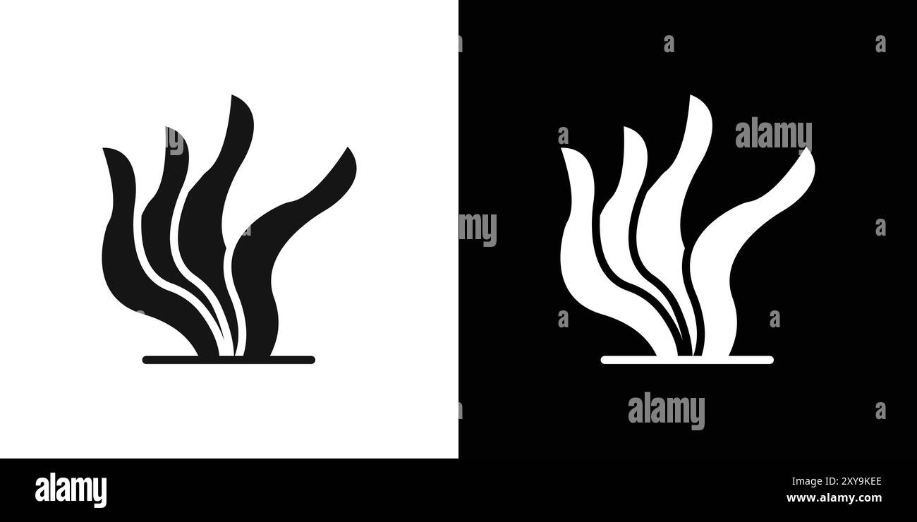 Algae logo hi-res stock photography and images - Alamy