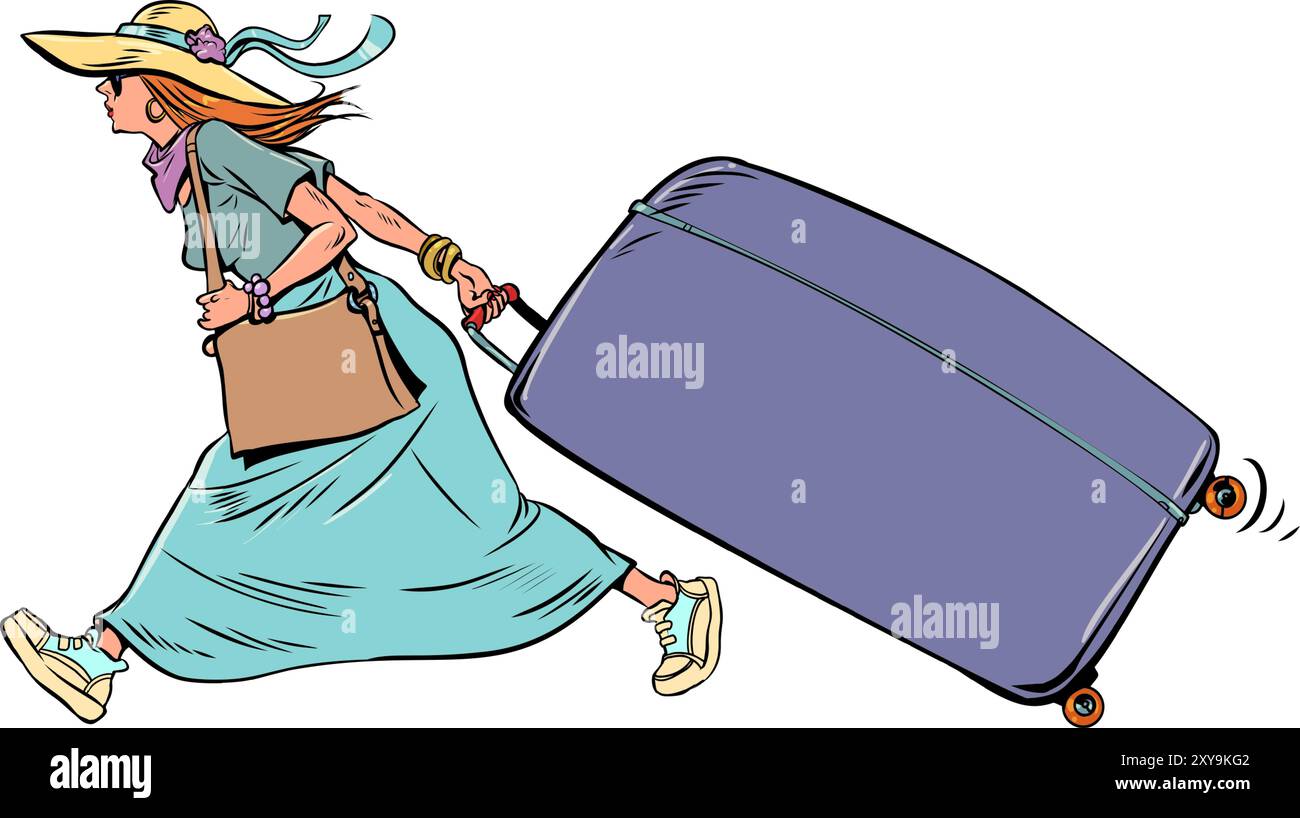 Departure on a journey Stock Vector Images - Alamy