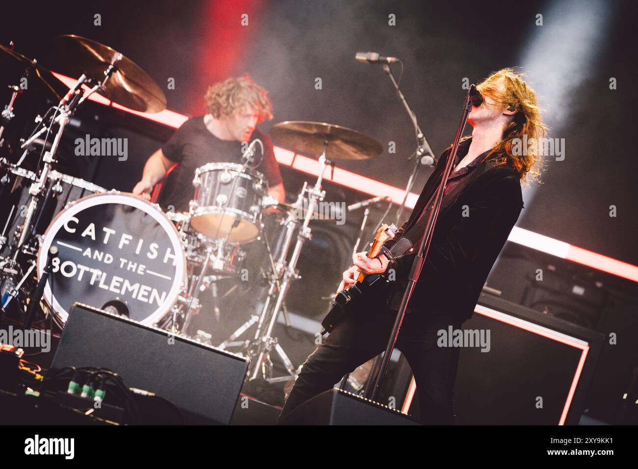 23rd August 2024, Leeds, UK: Catfish & The Bottlemen perform on the ...