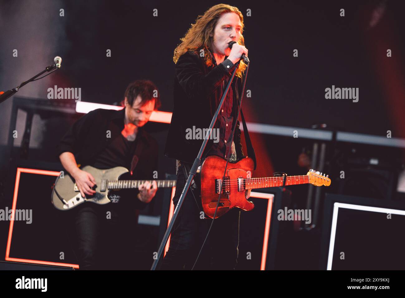 23rd August 2024, Leeds, UK: Catfish & The Bottlemen perform on the ...