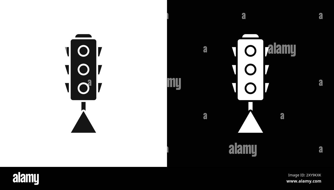 Black and red warning colours Stock Vector Images - Alamy