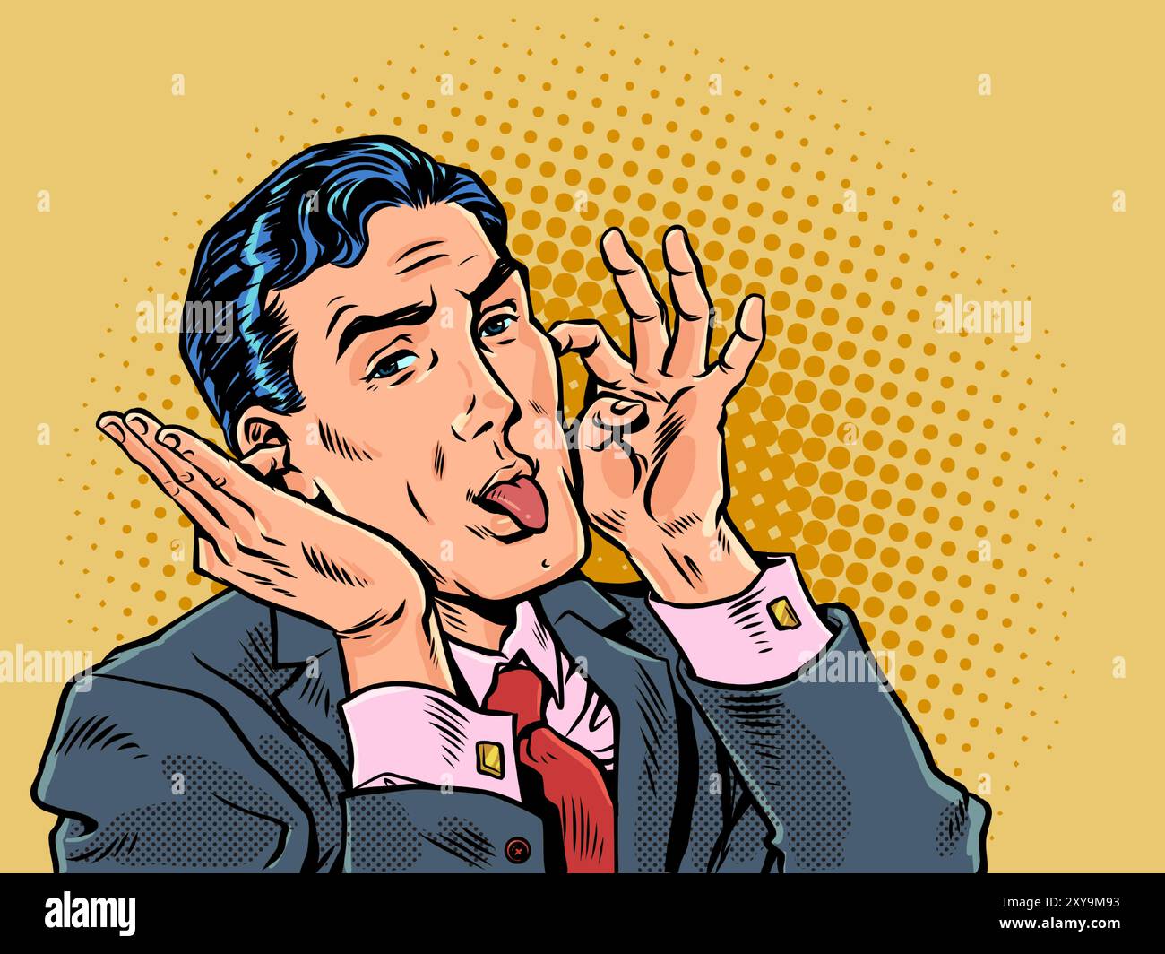 Work irritation Stock Vector Images - Alamy