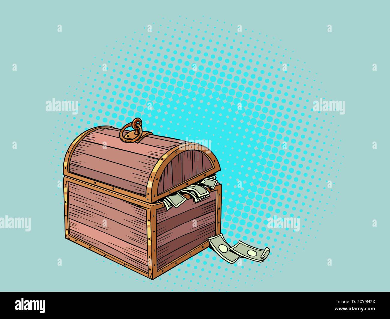 Retro wealth hi-res stock photography and images - Alamy