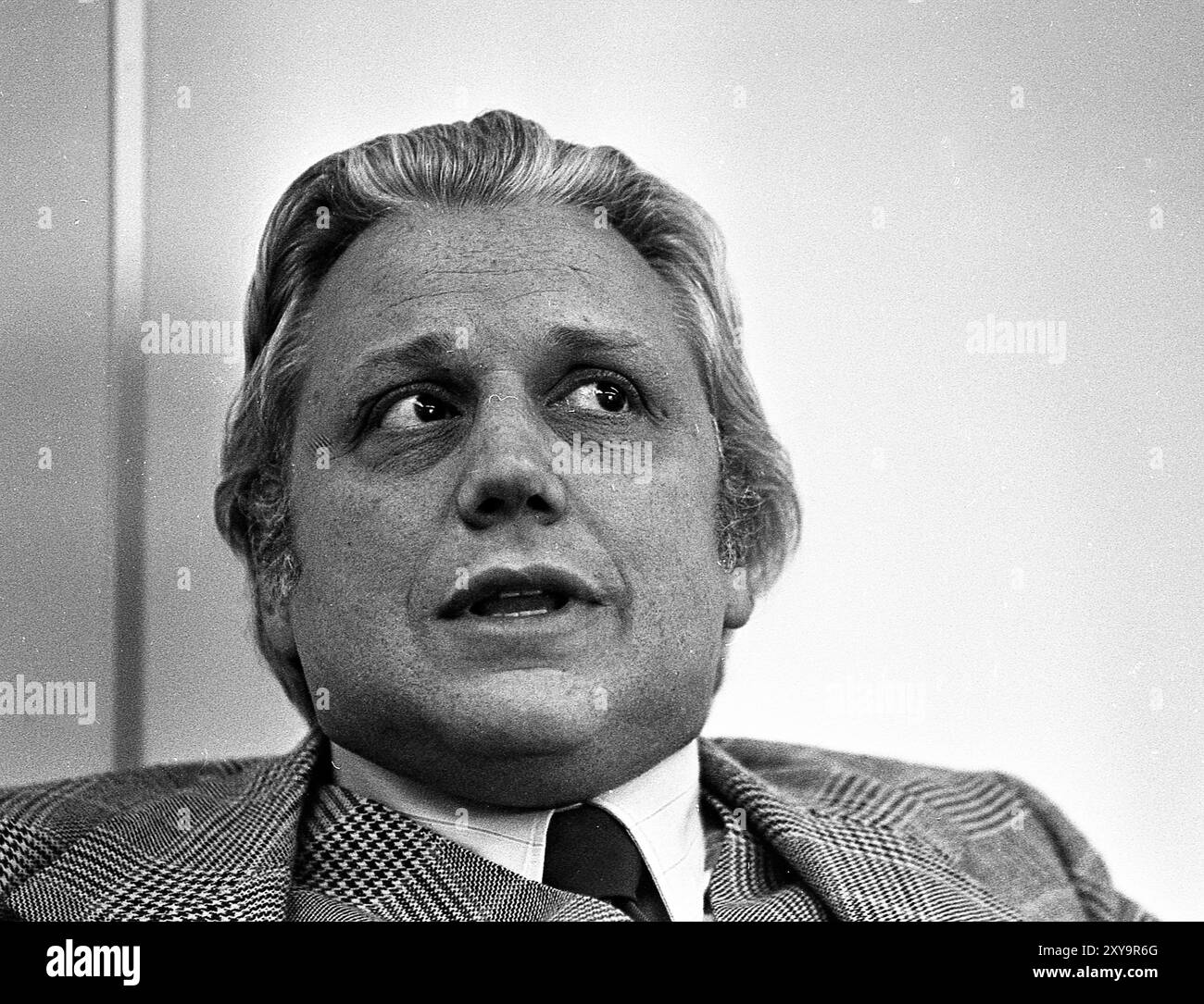 Argentine filmmaker Héctor Olivera at his Aries Cinematográfica S.A ...