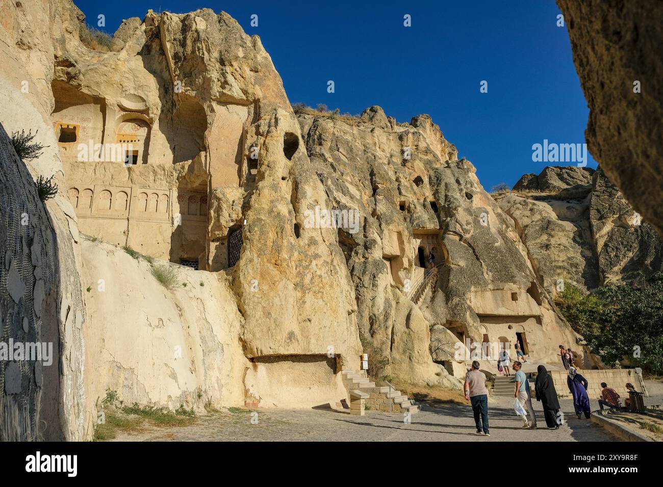 Goreme, Turkey - August 15, 2024: View of the Goreme Open Air Museum in ...