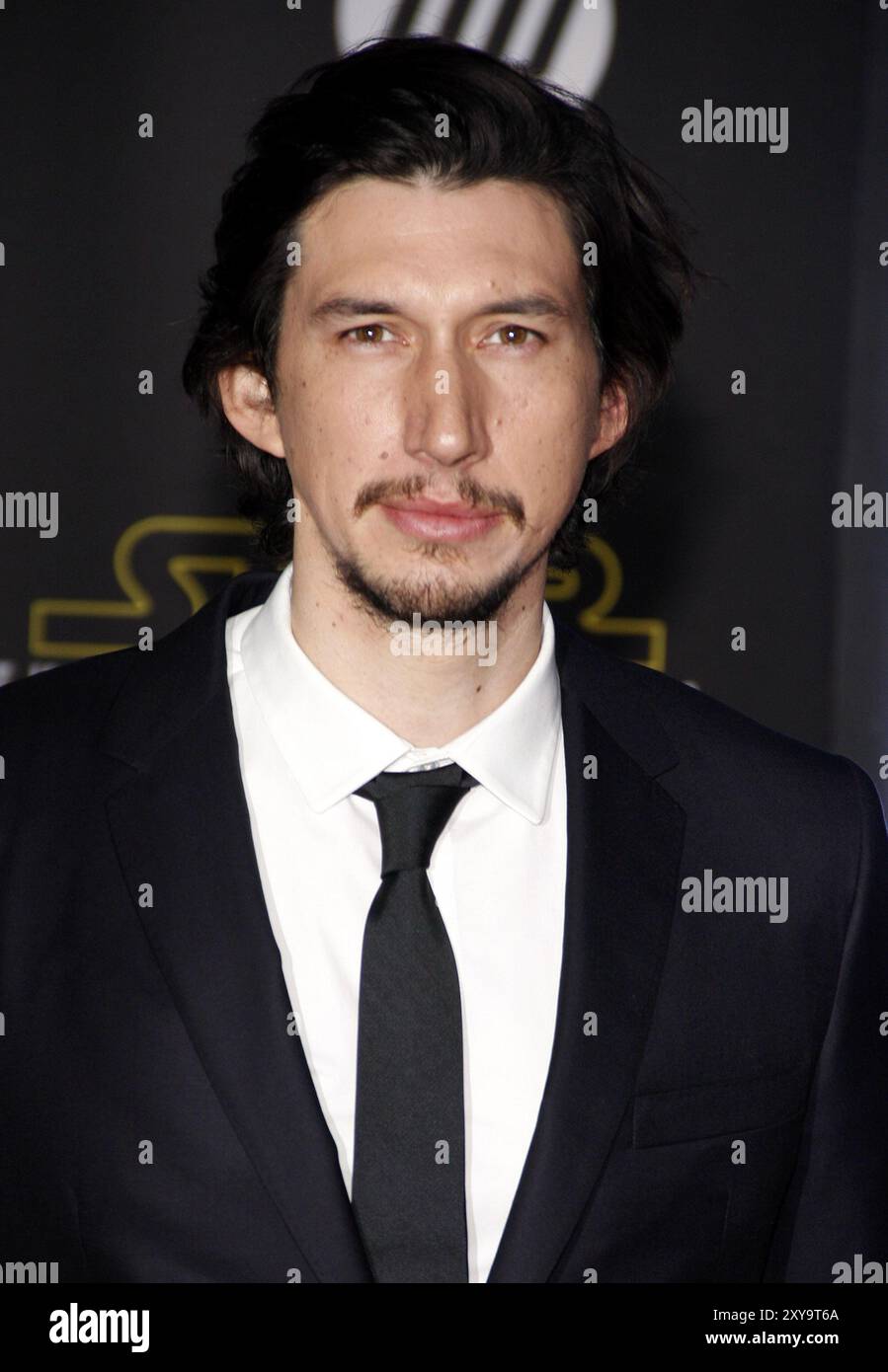 HOLLYWOOD, CA - Adam Driver at the World premiere of 'Star Wars: The ...