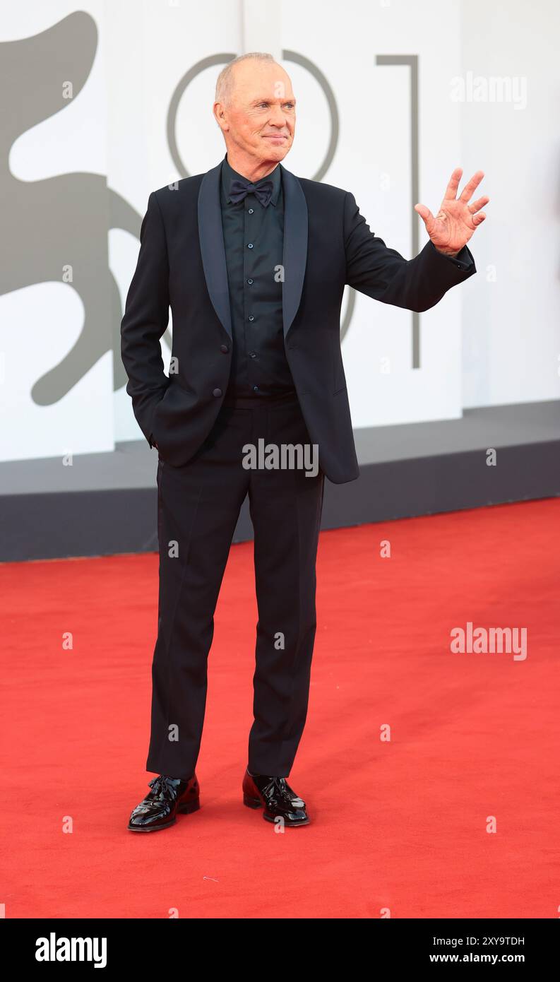 VENICE, ITALY - AUGUST 28: Michael Keaton attends a red carpet for the ...
