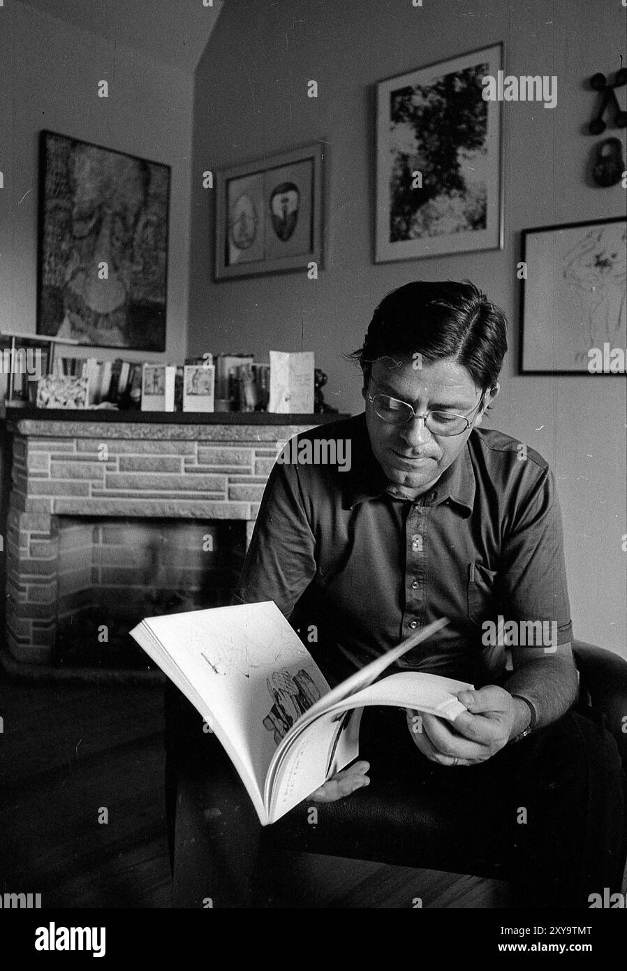 Uruguayan-Argentine caricaturist and visual artist Hermenegildo Sábat ...