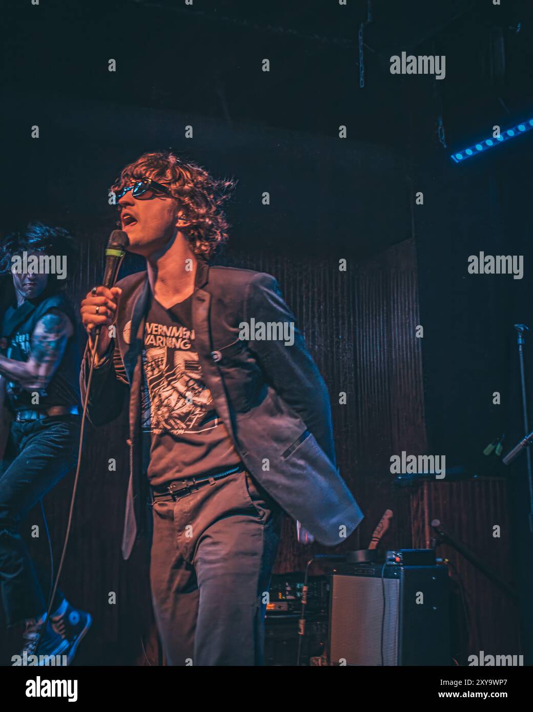 Bad nerves lead singer bobby nerves hi-res stock photography and images ...