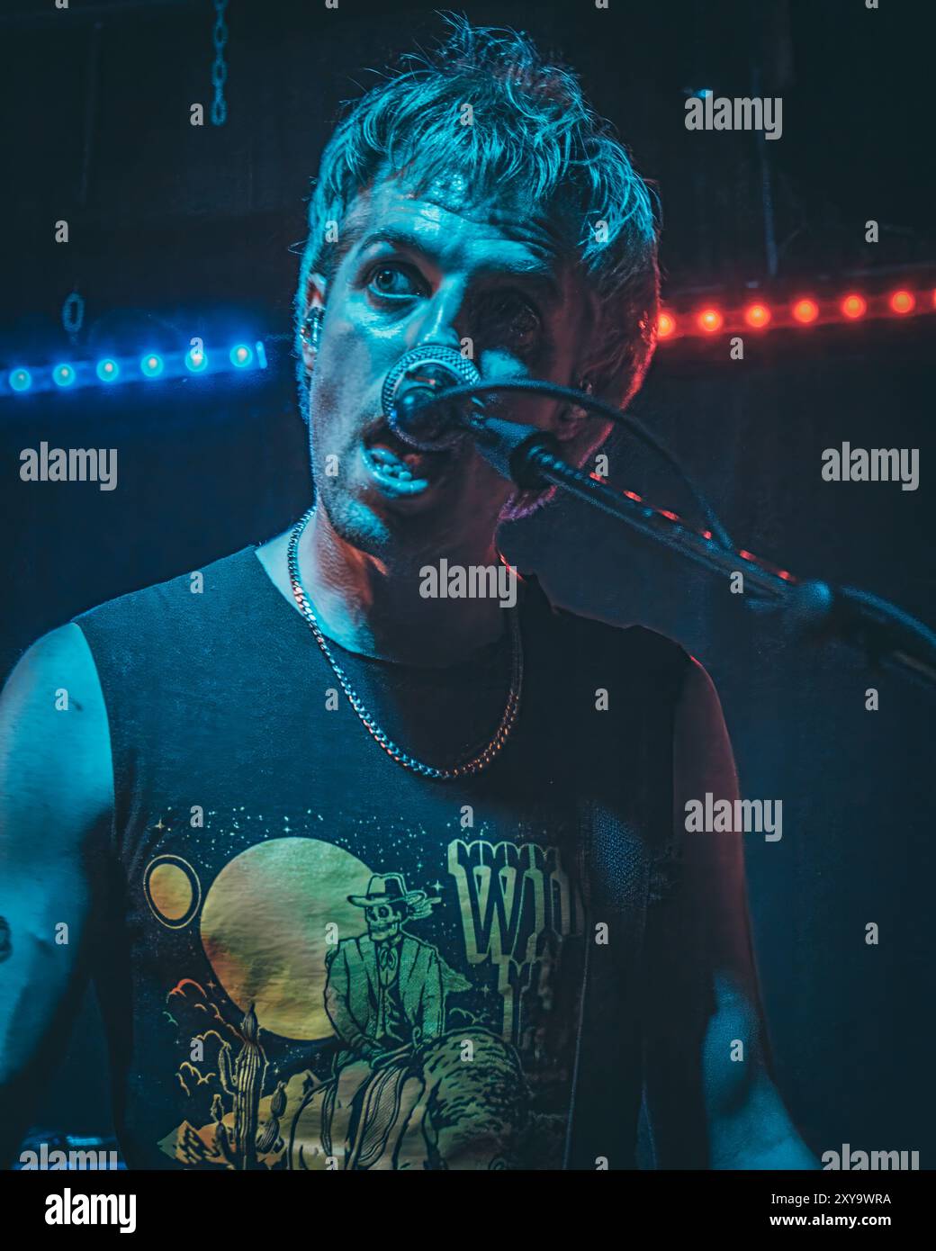 Bad nerves lead singer bobby nerves hi-res stock photography and images ...