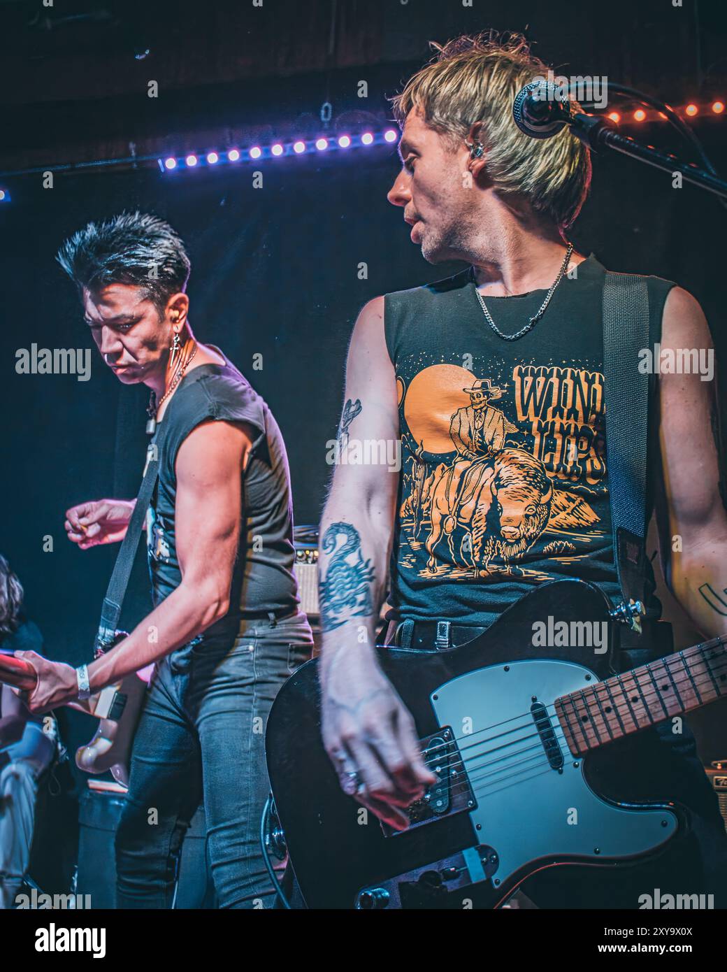 Bad nerves lead singer bobby nerves hi-res stock photography and images ...