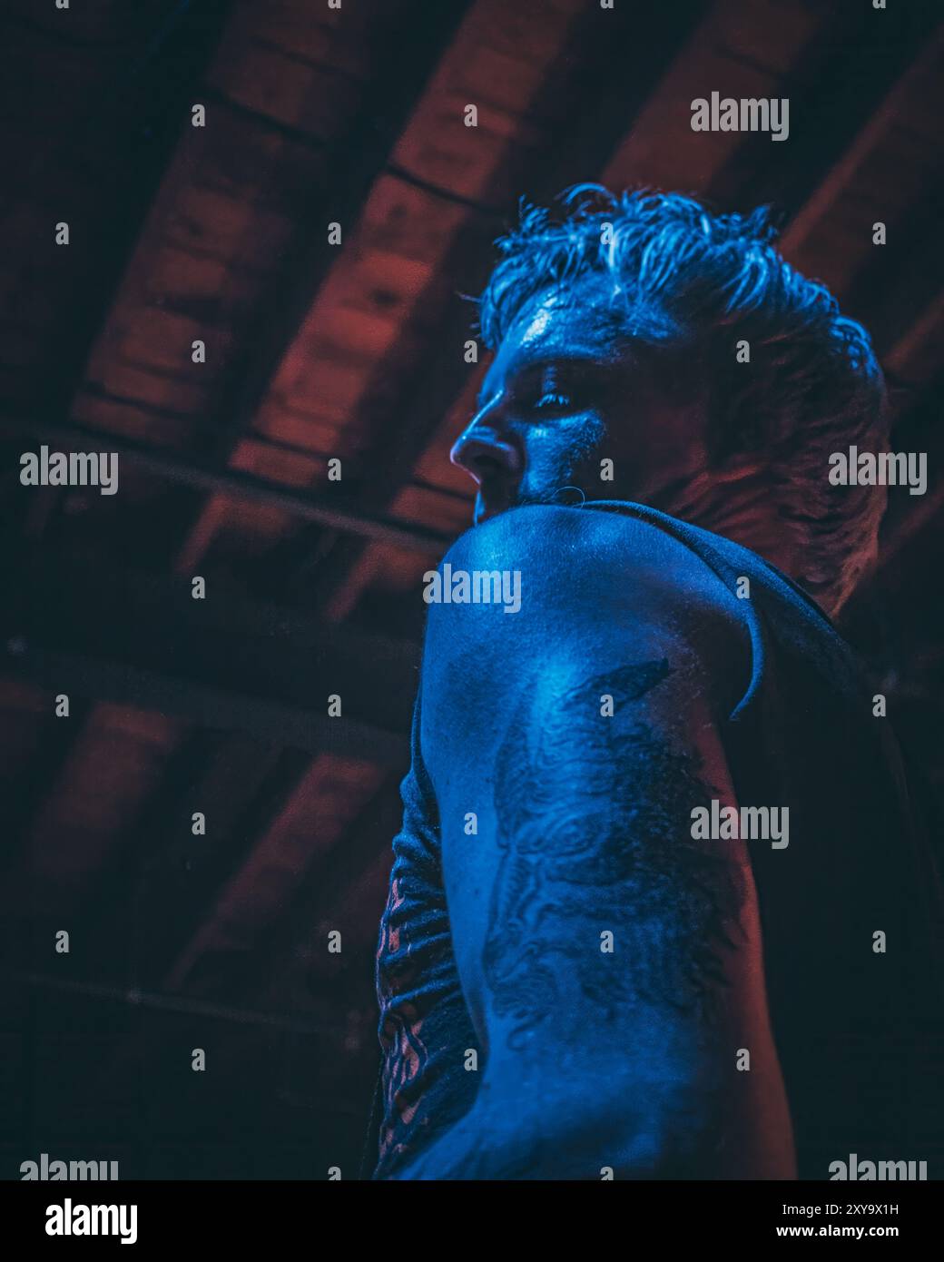 Bad nerves lead singer bobby nerves hi-res stock photography and images ...