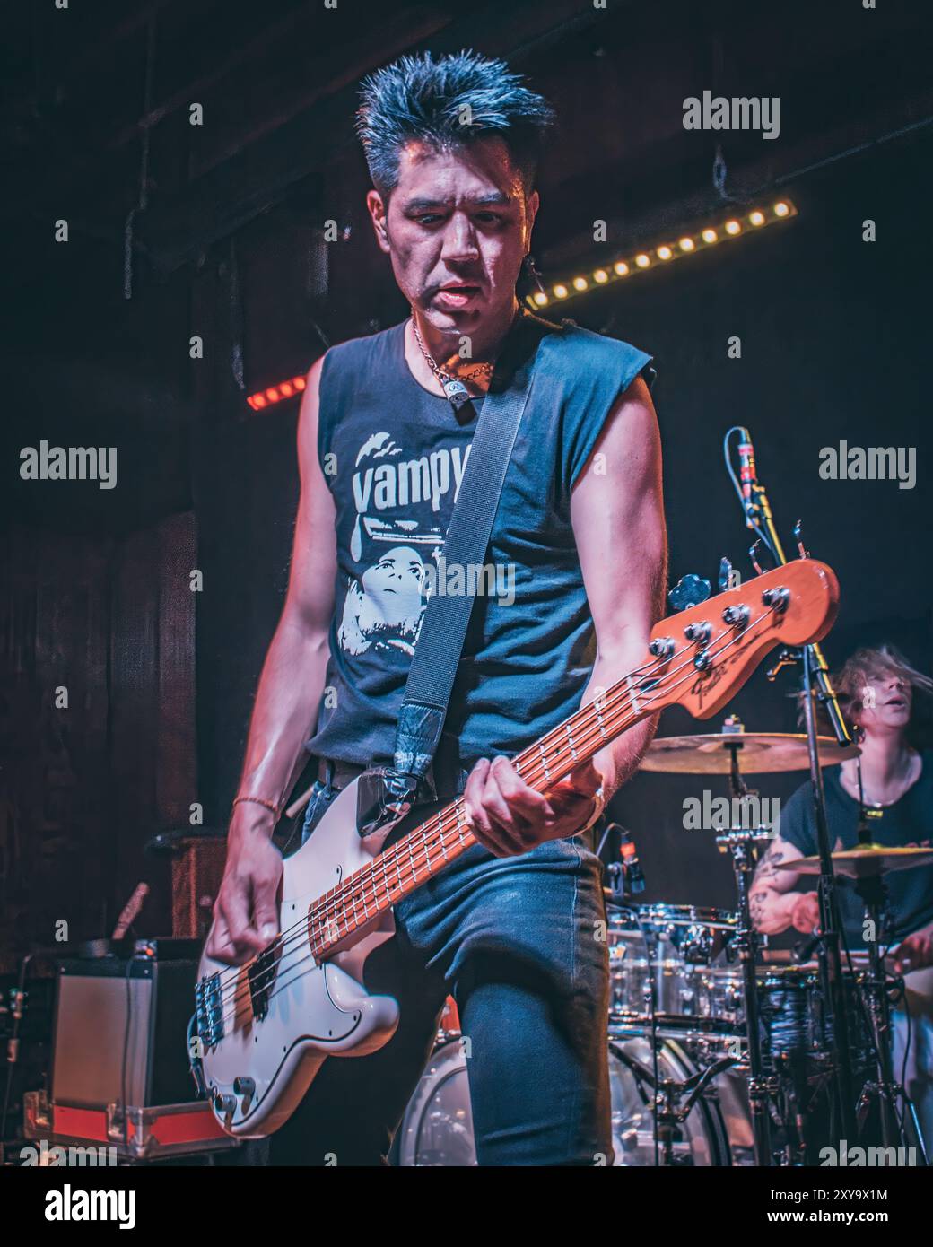 Bad nerves lead singer bobby nerves hi-res stock photography and images ...