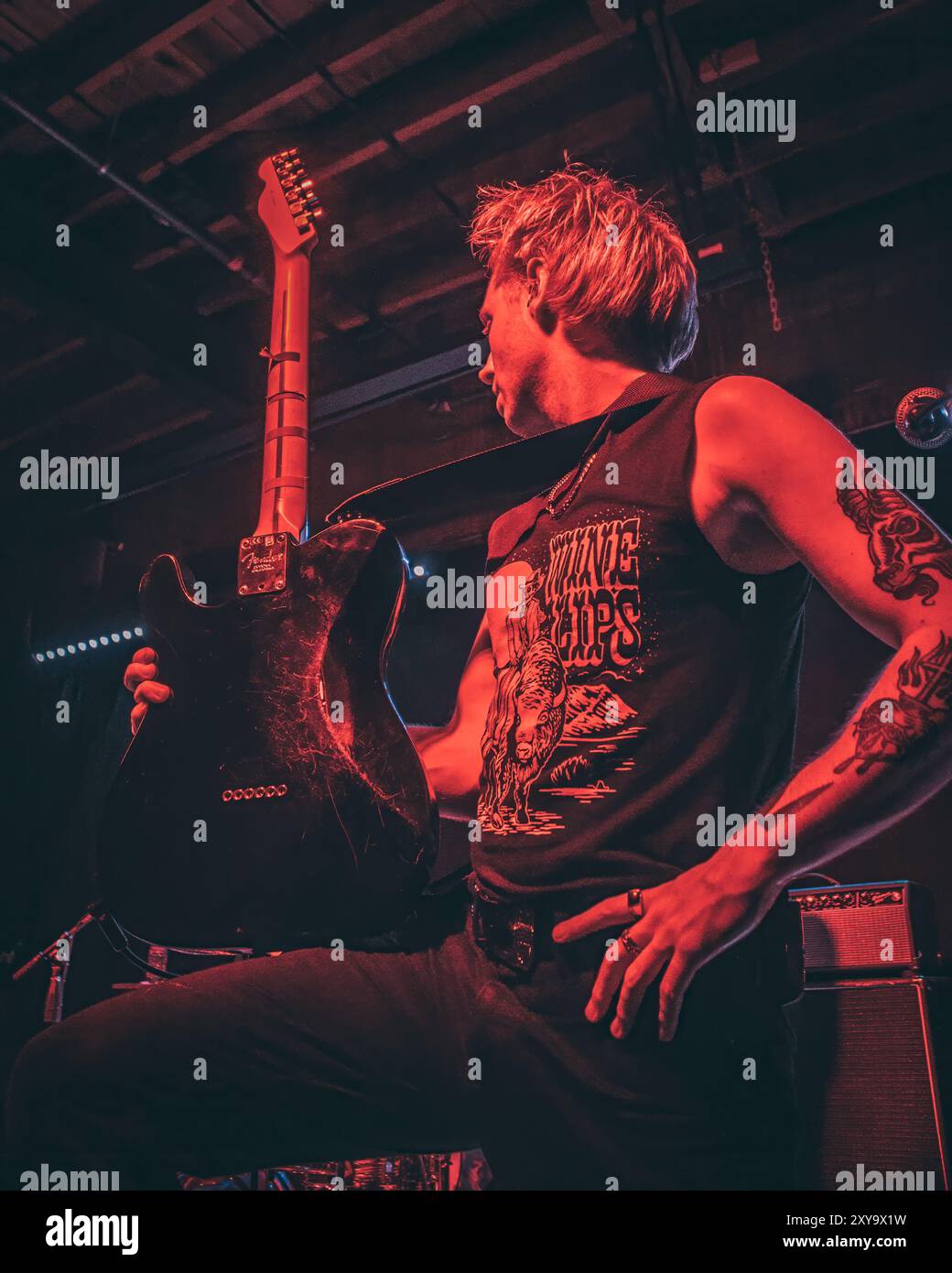 Bad nerves lead singer bobby nerves hi-res stock photography and images ...