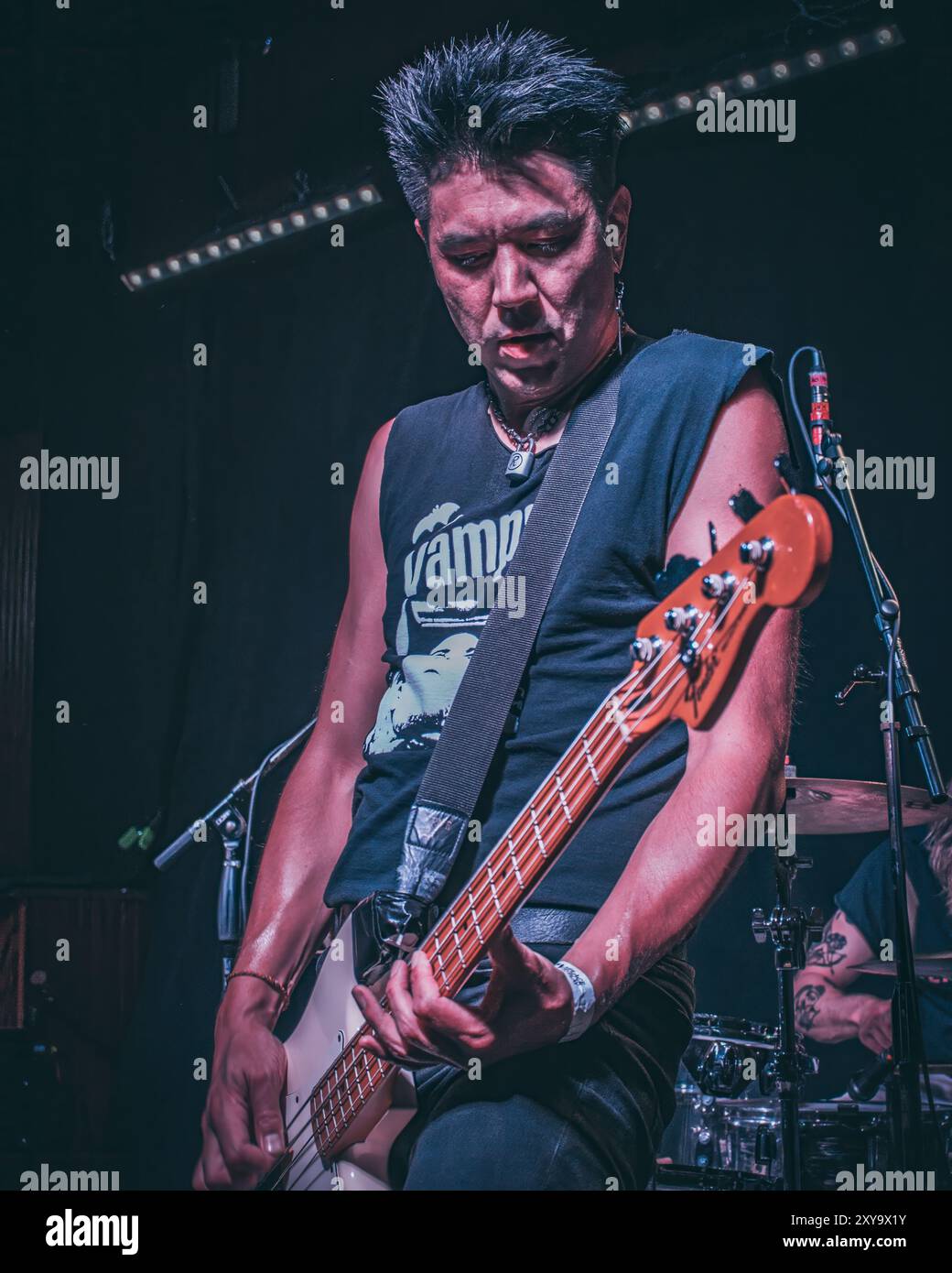 Bad nerves lead singer bobby nerves hi-res stock photography and images ...