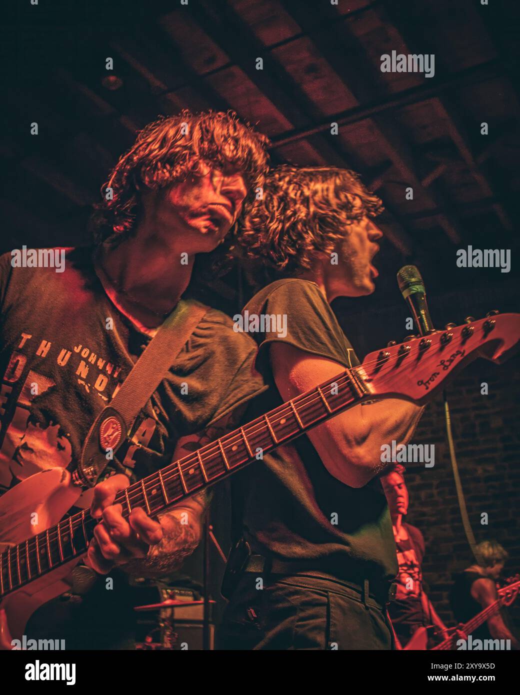 Bad nerves lead singer bobby nerves hi-res stock photography and images ...
