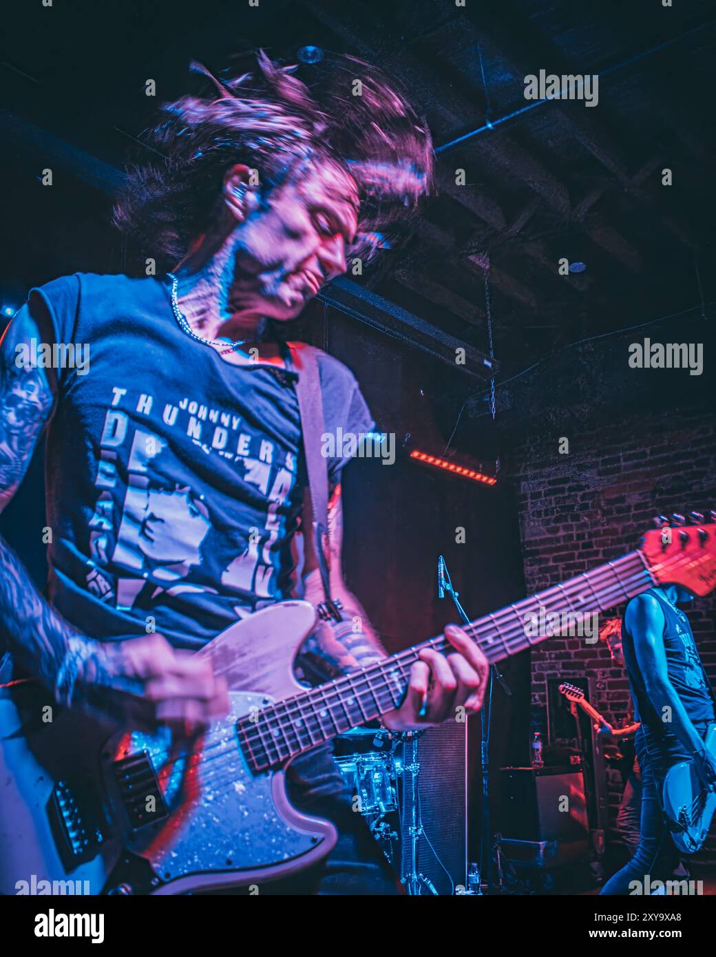 Bad nerves lead singer bobby nerves hi-res stock photography and images ...