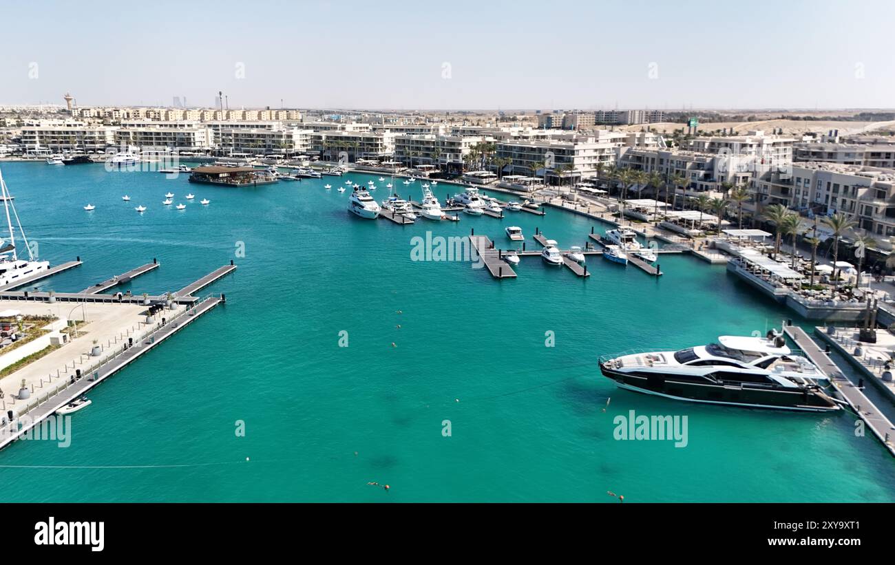 Marrasi , North coast , Egypt , drone pictures, Egypt drone Stock Photo ...