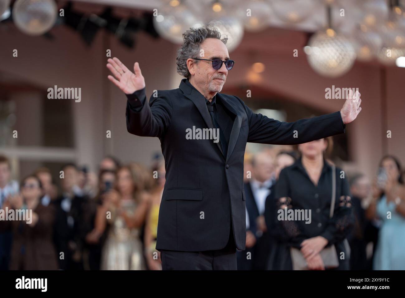 Venice, Italy. 28th Aug, 2024. Tim Burton attends a red carpet for the ...