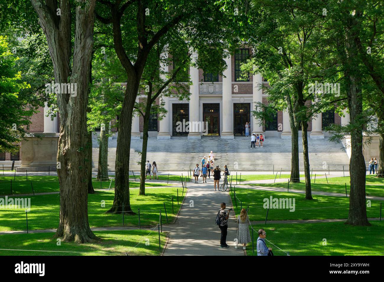 The Harry Elkins Widener Memorial Library, building exterior, Harvard ... The Harry Elkins Widener Memorial Library, building exterior, Harvard ...