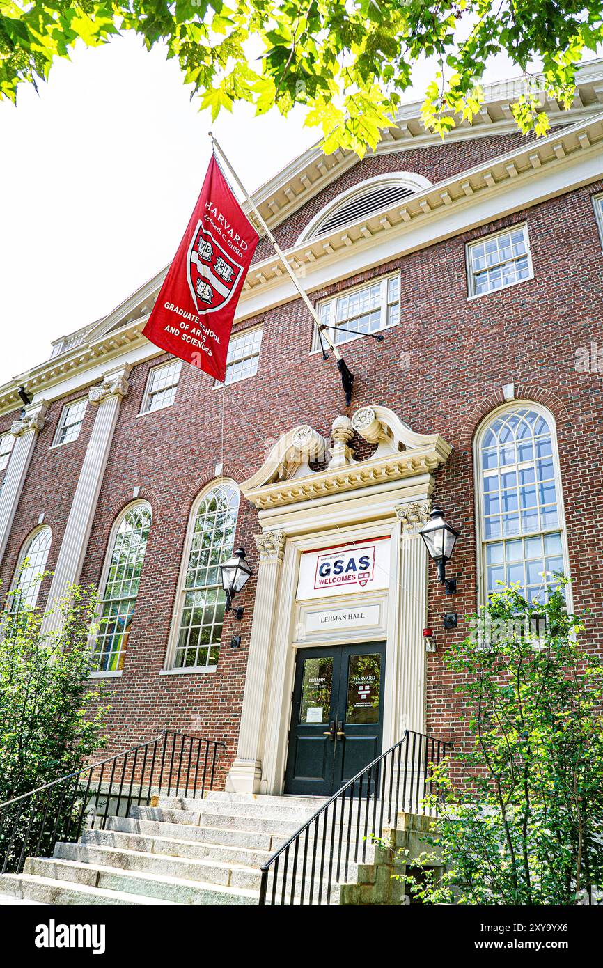 Harvard graduate school of arts and sciences hi-res stock photography ...