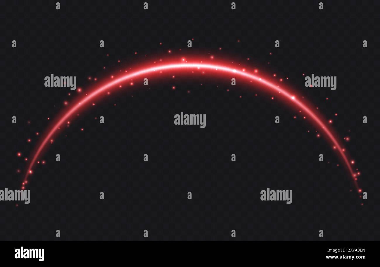 Particle tail Stock Vector Images - Alamy