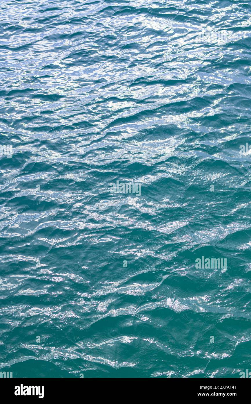 Ocean surface. Blue water texture. Close up blue water surface. Sea ...