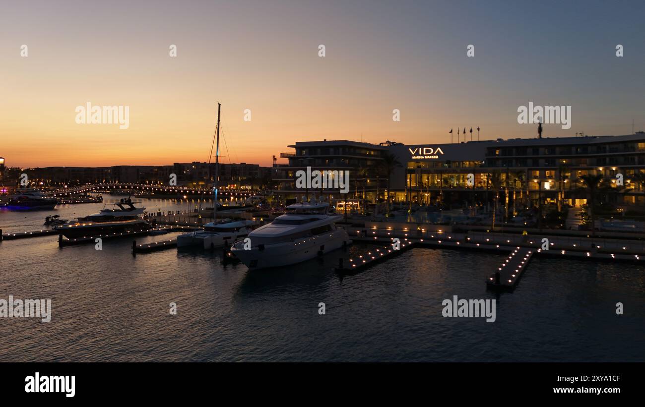 Marrasi , North coast , Egypt , drone pictures Stock Photo - Alamy
