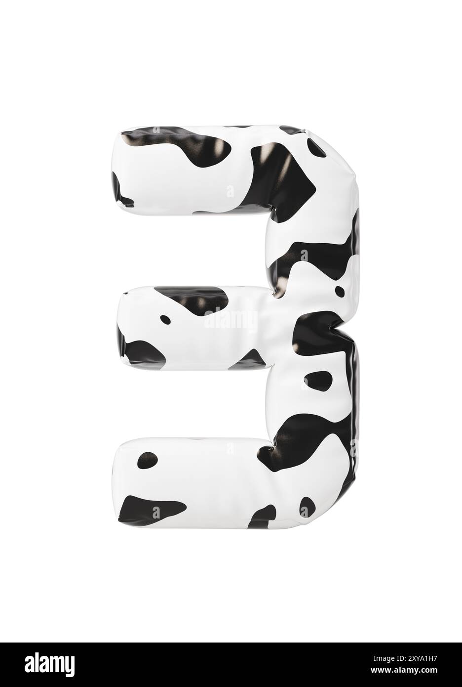 3d rendering white balloon hi-res stock photography and images - Alamy