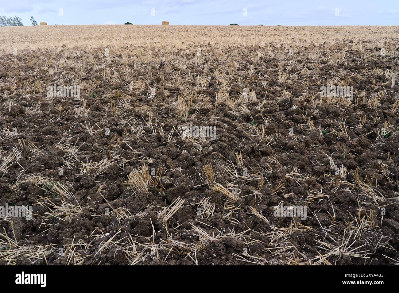 Agricultural ploughed field rural hi-res stock photography and images ...