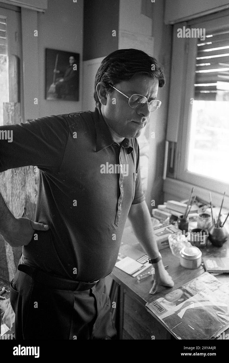 Uruguayan-Argentine carcaturist and visual artist Hermenegildo Sábat ...