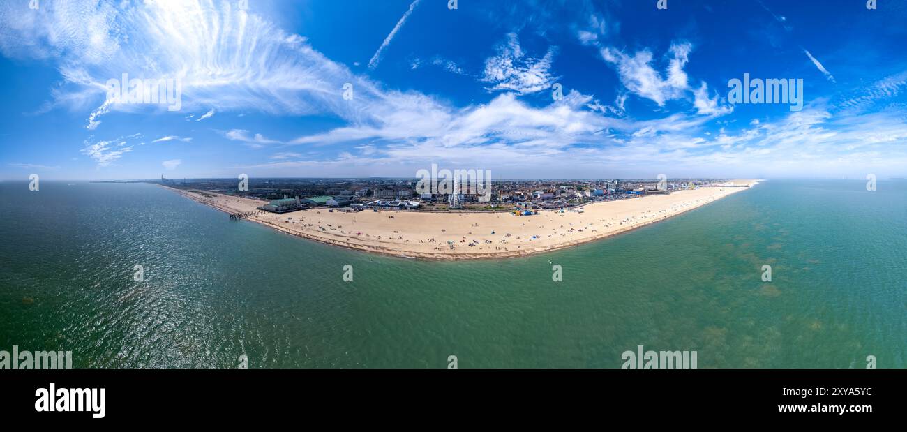 Great Yarmouth Seafront and Fireworks Stock Photo - Alamy