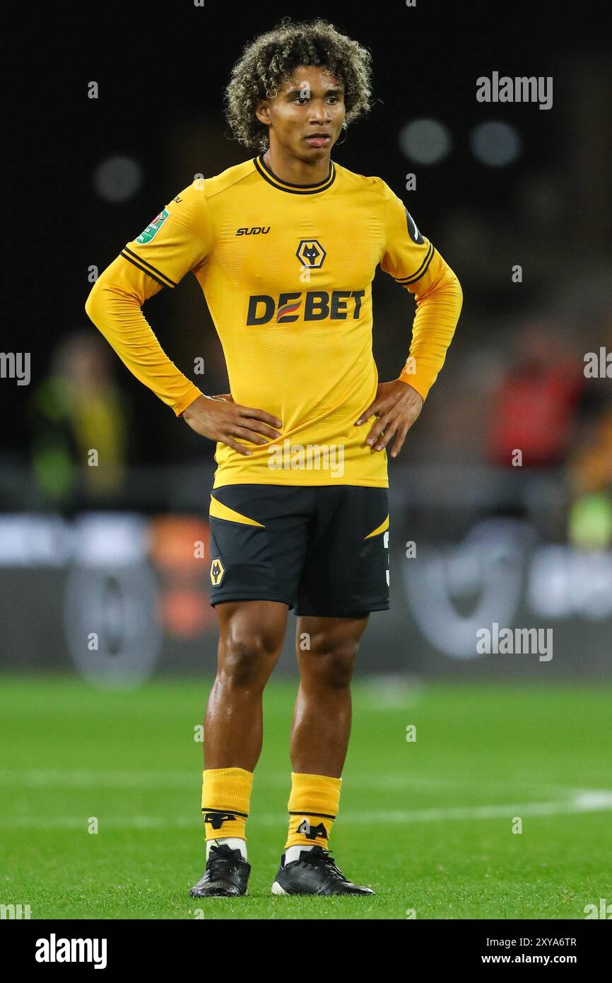 Pedro Lima of Wolverhampton Wanderers during the Carabao Cup match ...