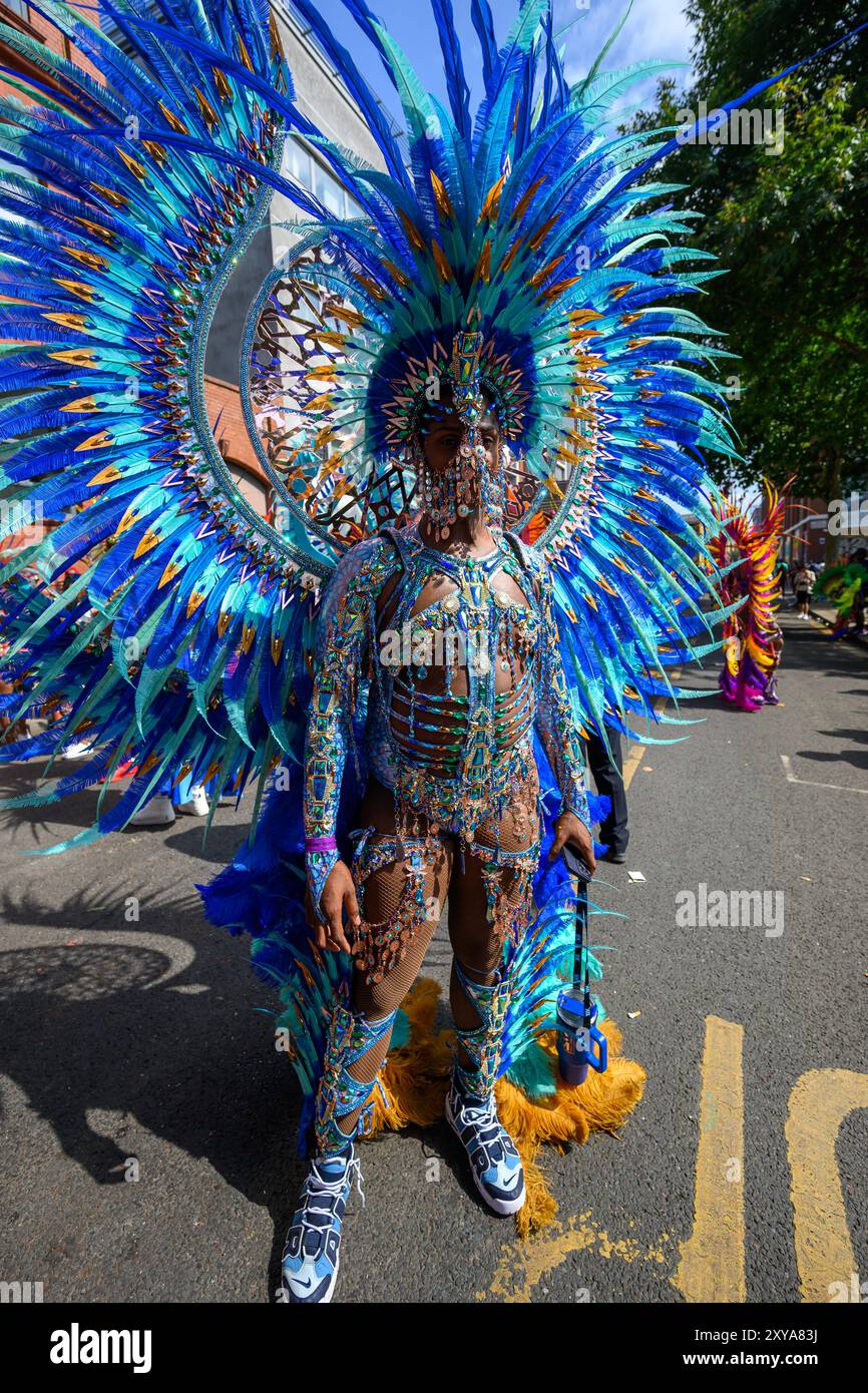 London, UK, 26th August 2024, The crowds filled the streets of Notting ...