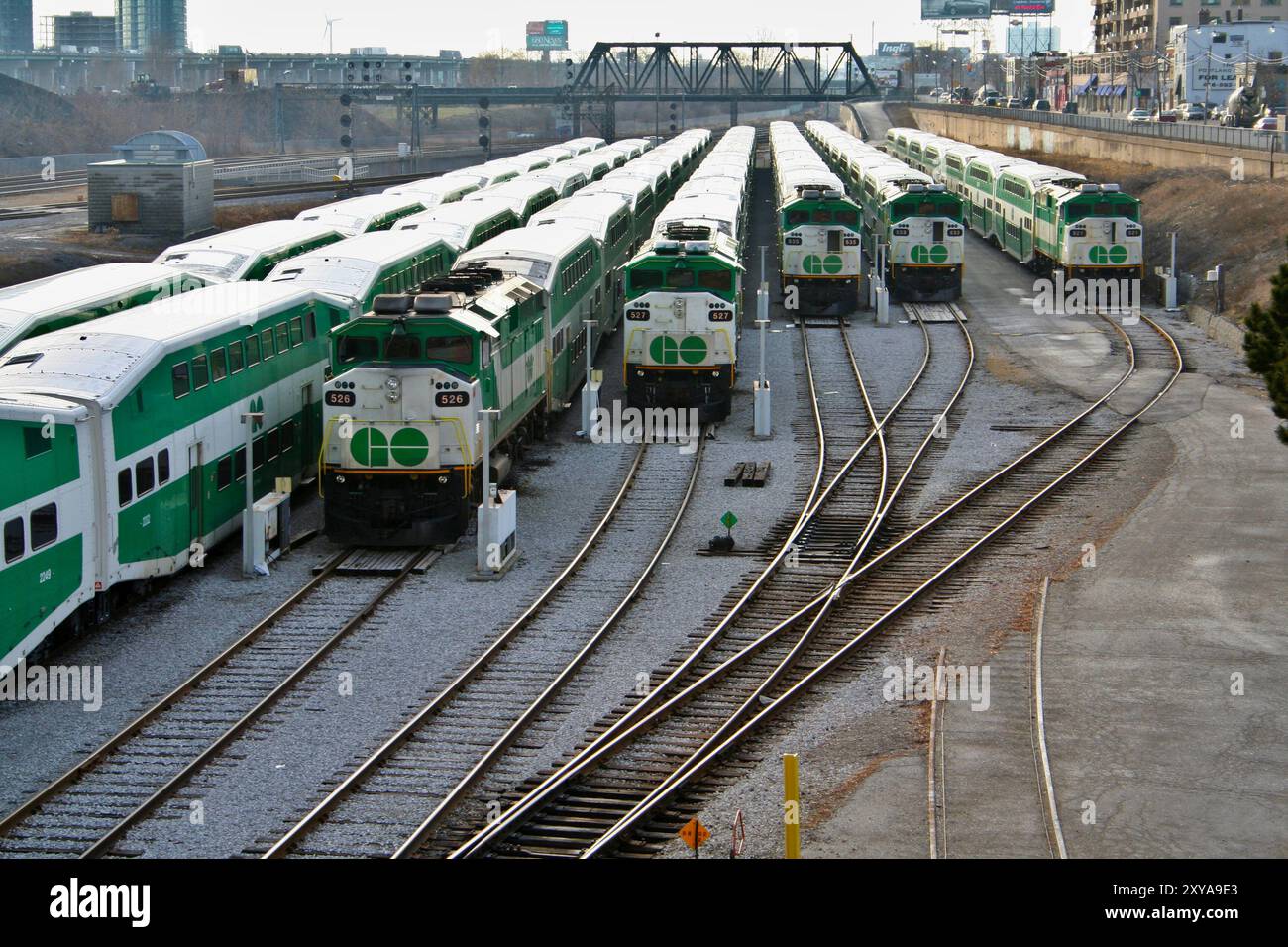 Toronto railyard hi-res stock photography and images - Alamy