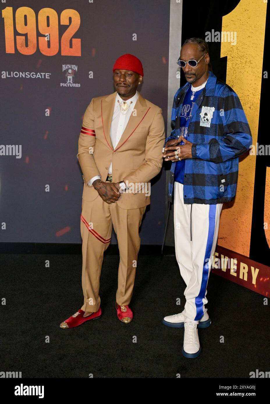 Los Angeles, California, USA. 27th Aug, 2024. Tyrese Gibson and Snoop ...
